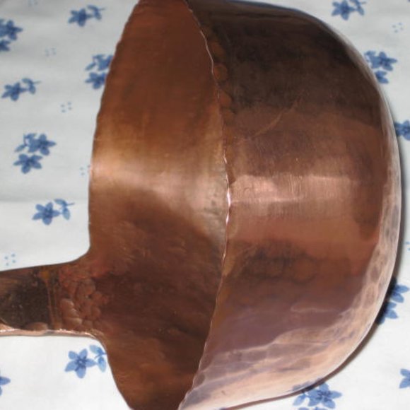 Antique | Accents | Antique French Copper Hammered Ladle Dipper Early ...